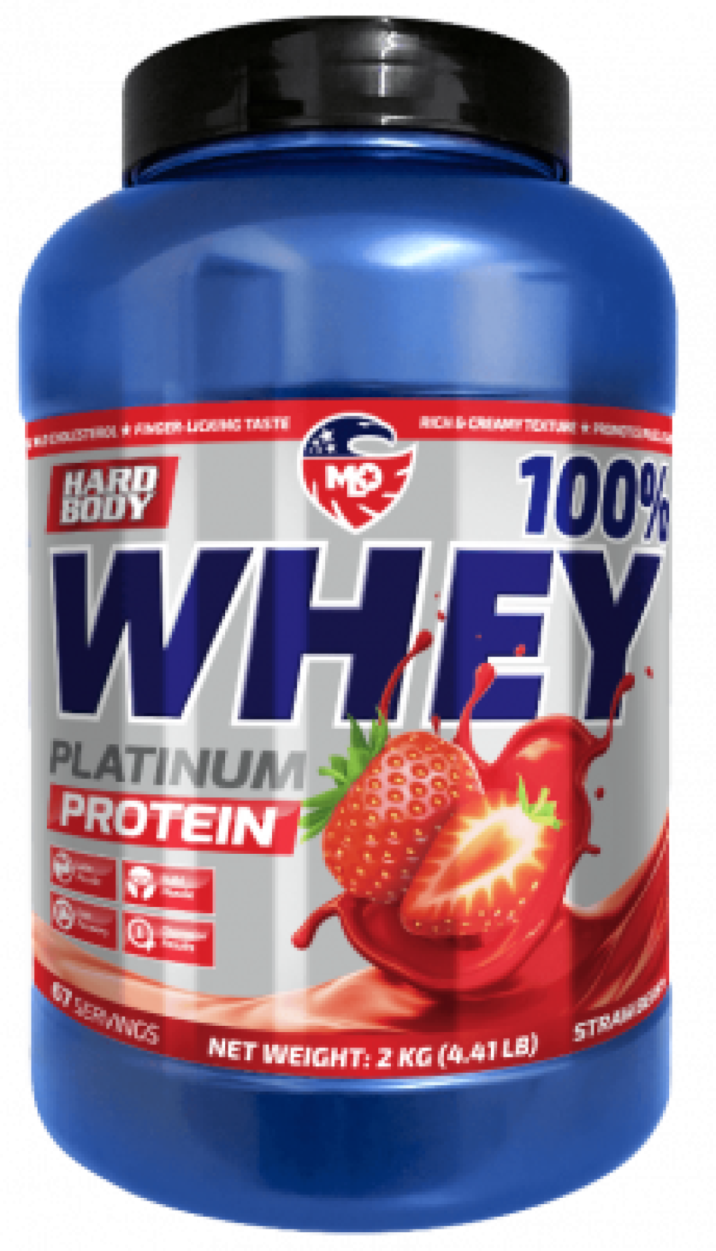 Hard Body 100% Whey Platinum Protein | MLO Nutrition - por 59€ - nutry4ALL